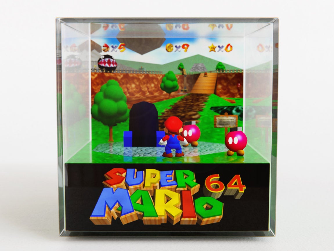 Papercraft Mario 64 Template